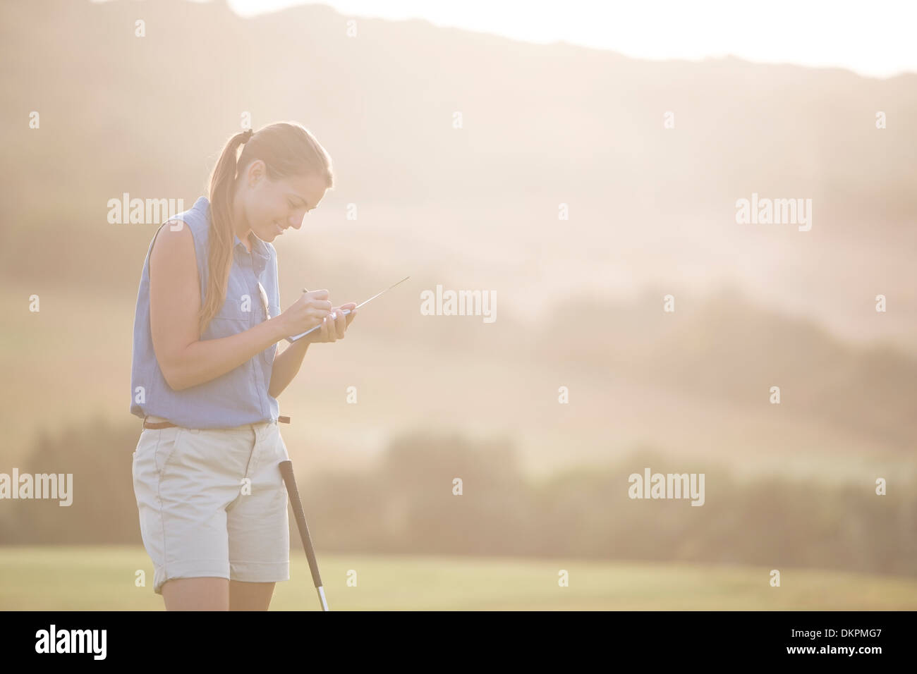 Female golf course hi-res stock photography and images - Alamy