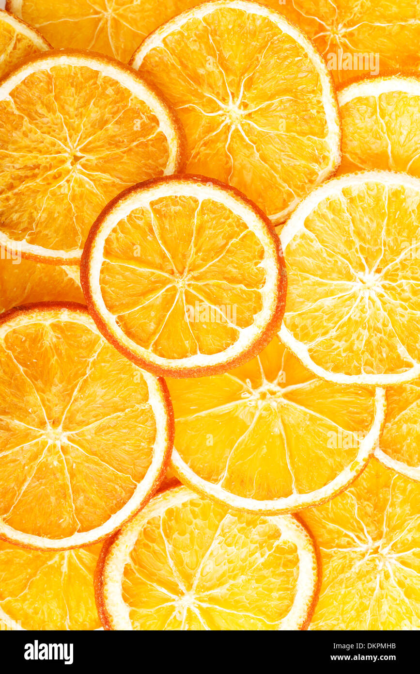 Slices of orange, close up. Marco shot Stock Photo - Alamy