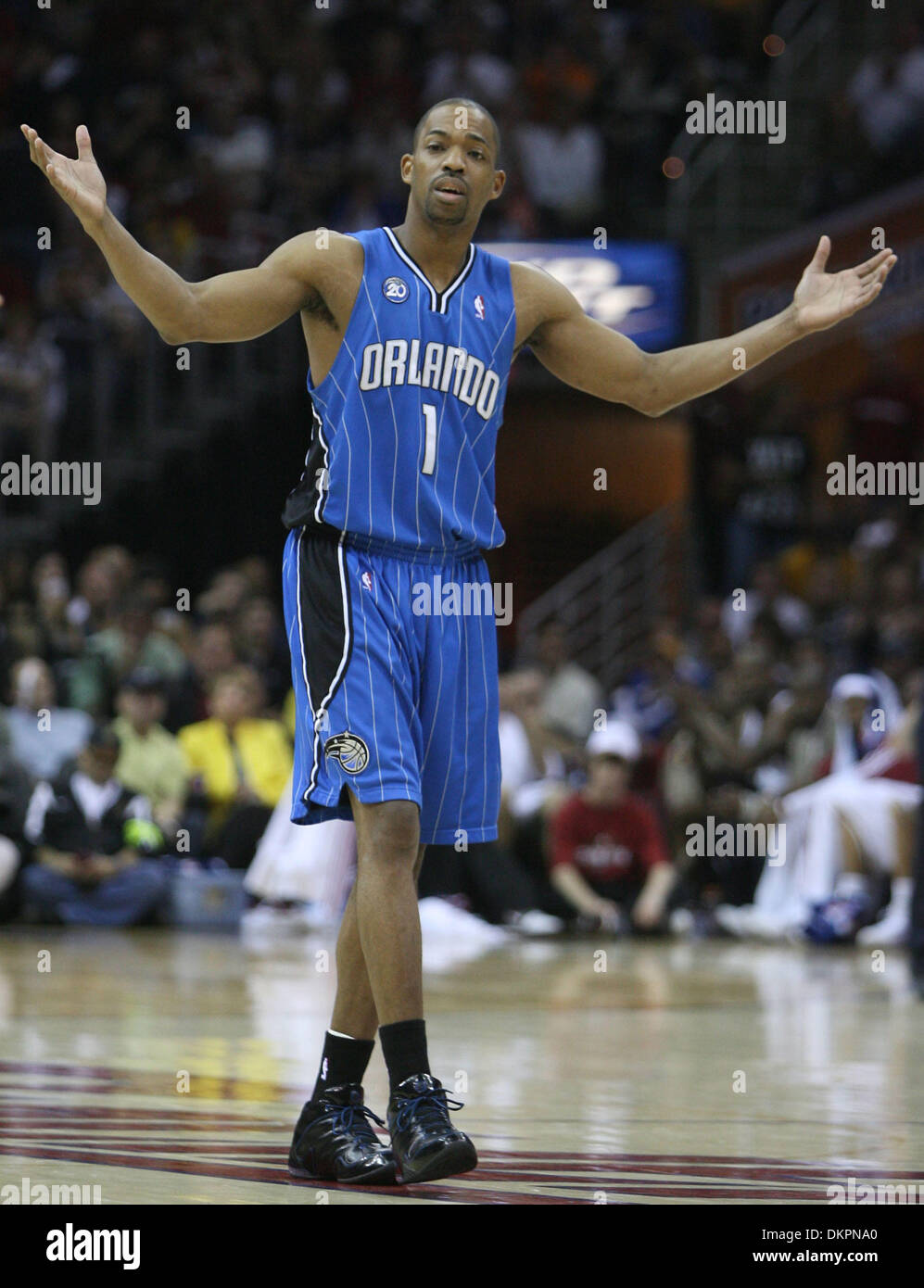 May 22, 2009 - Cleveland, Ohio, U.S. - Orlando guard RAFER ALSTON (1 ...
