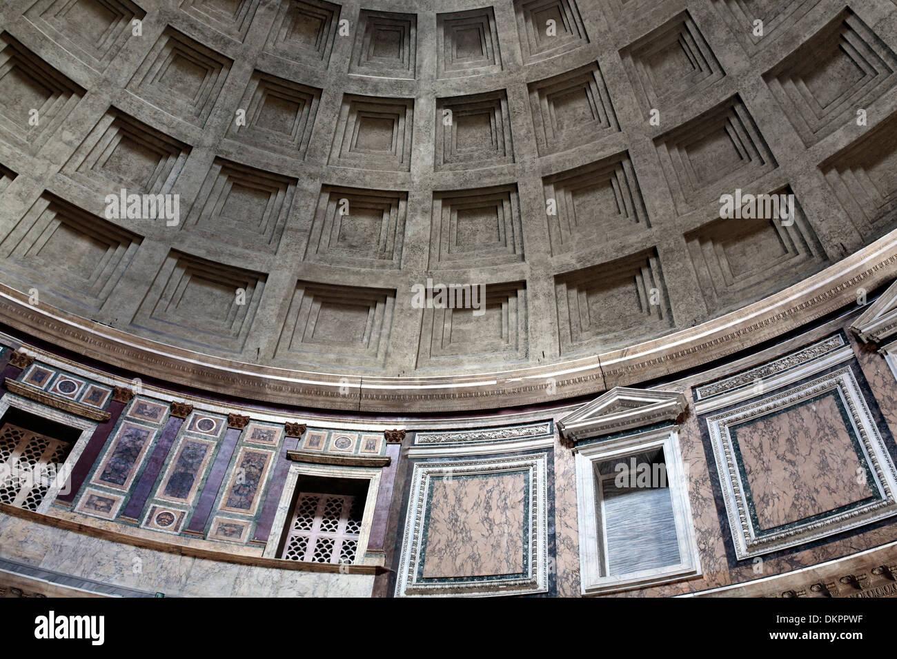 Rome ceiling roman architecture hi-res stock photography and images - Alamy