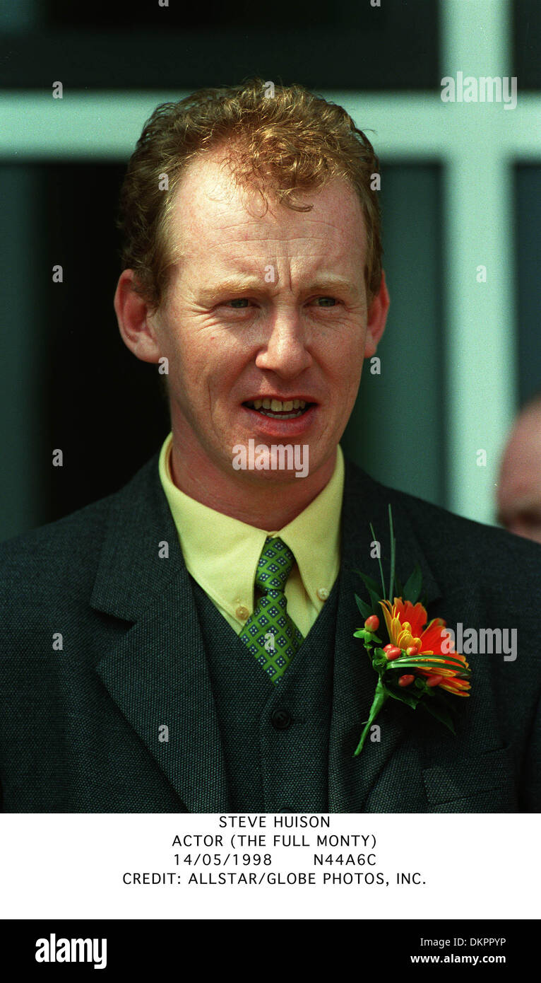 STEVE HUISON.ACTOR THE FULL MONTY).14/05/1998.N44A6C Stock Photo - Alamy
