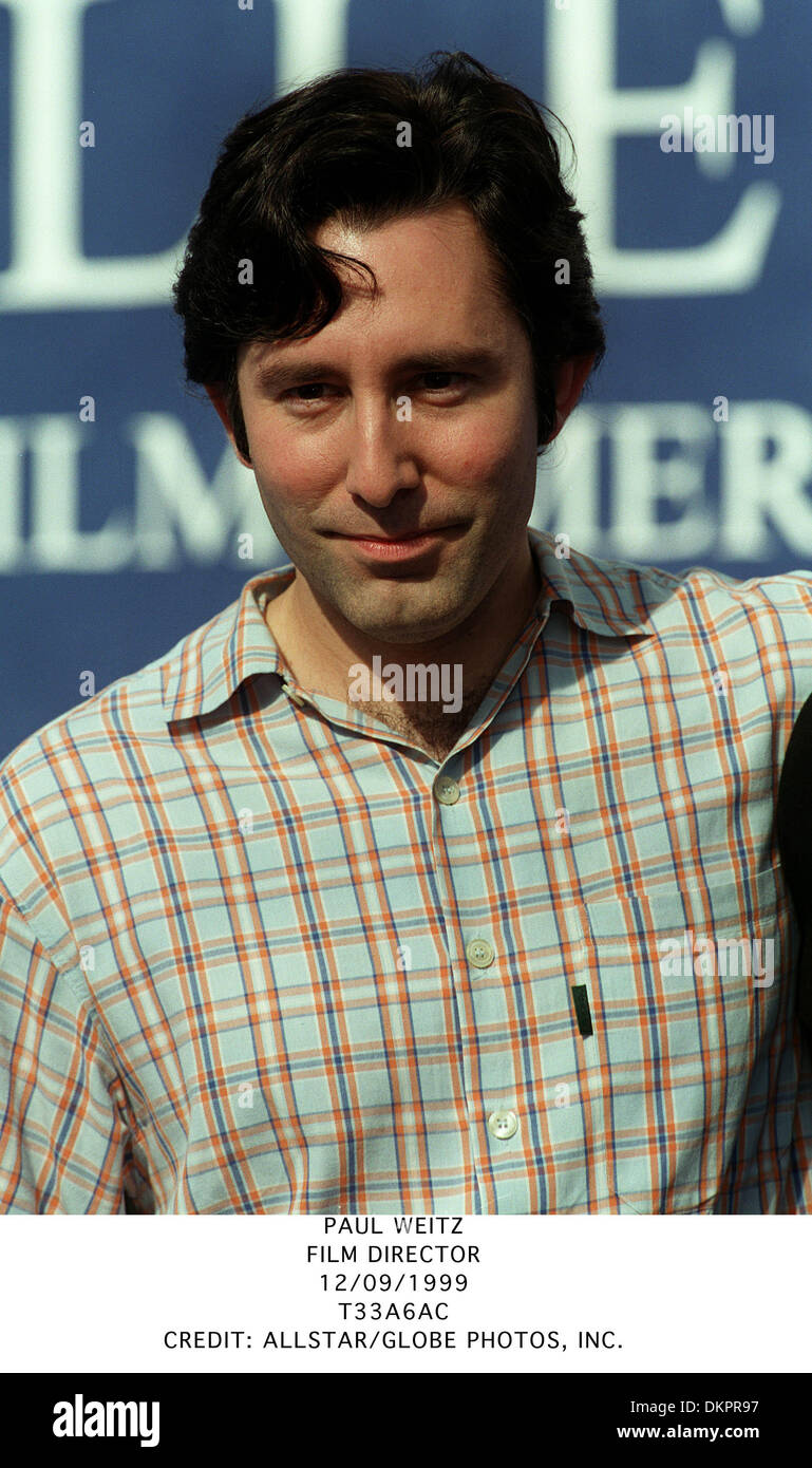 PAUL WEITZ.FILM DIRECTOR.12/09/1999.T33A6AC Stock Photo - Alamy