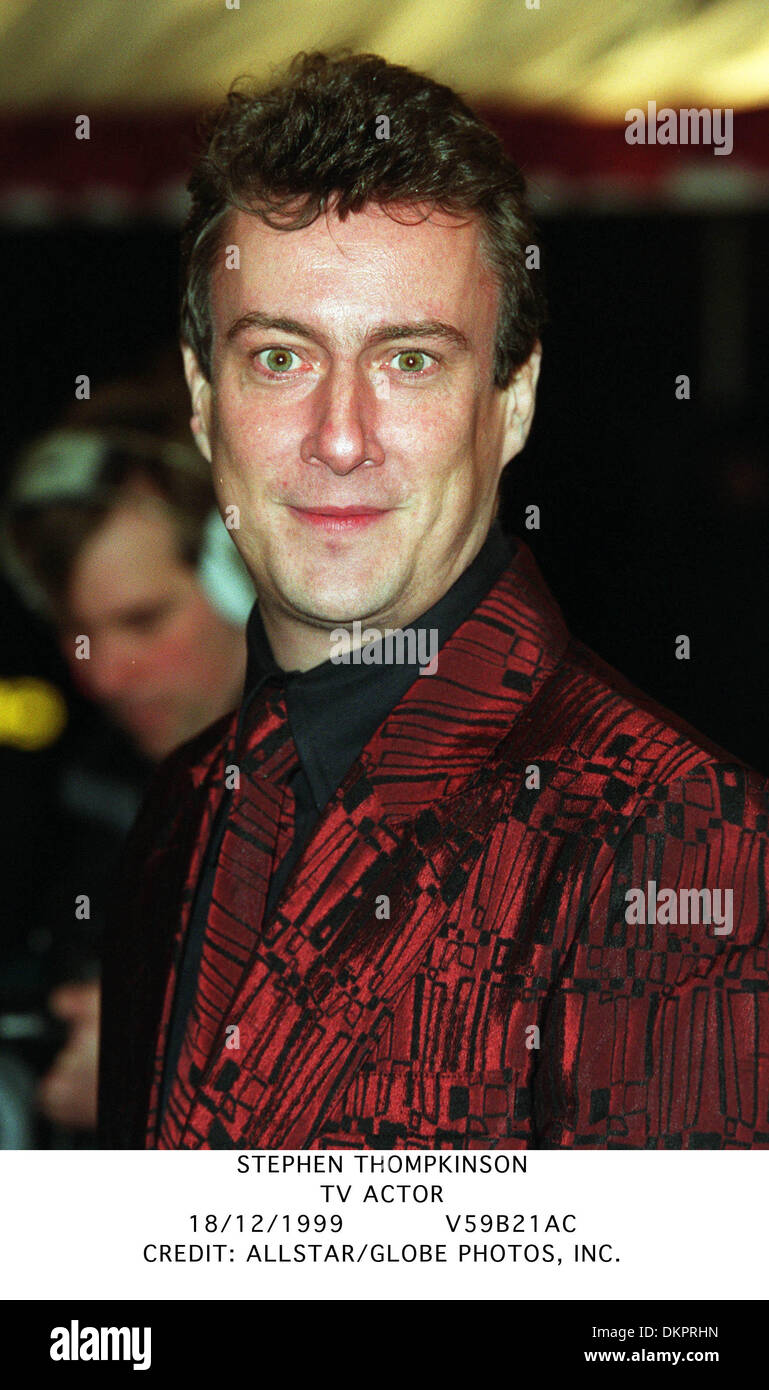 STEPHEN THOMPKINSON.TV ACTOR.18/12/1999.V59B21AC Stock Photo - Alamy