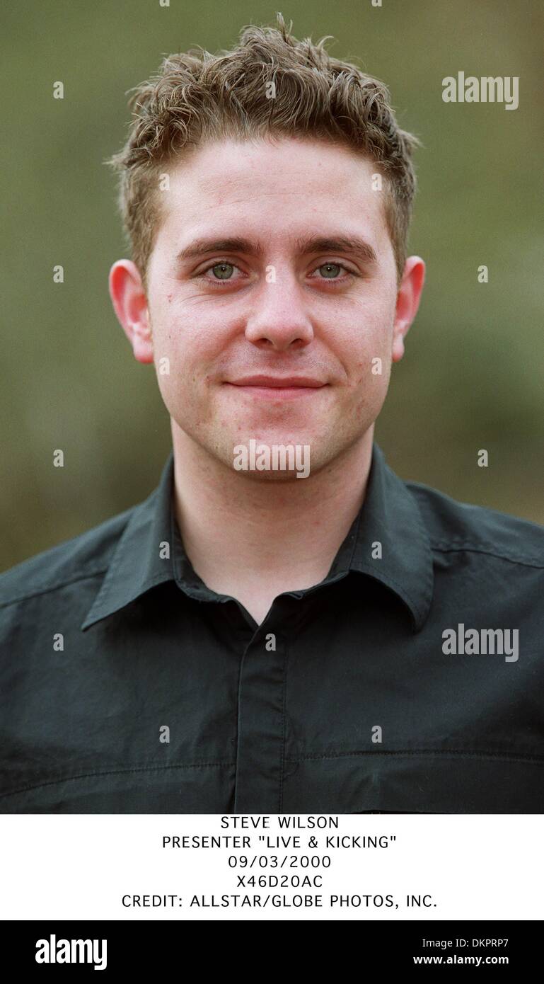 Mar. 9, 2000 - STEVE WILSON.PRESENTER ''LIVE & KICKING''.09/03/2000 ...