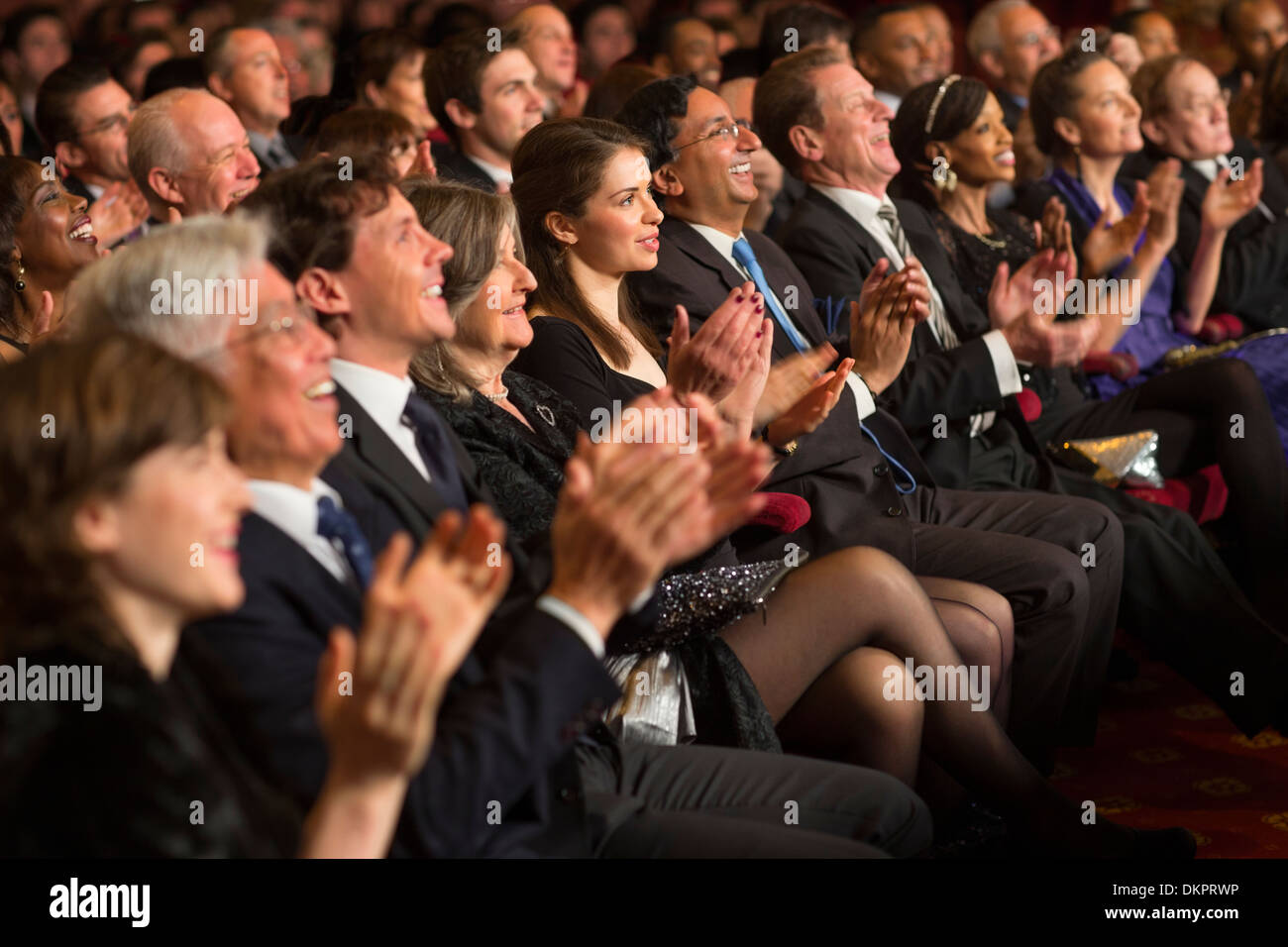 Dark Audience Clapping