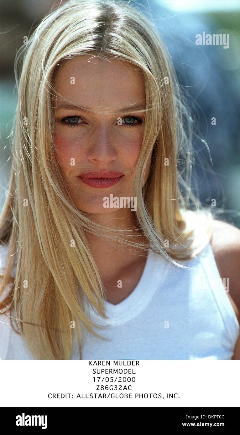 May 17, 2000 - KAREN MULDER.SUPERMODEL.17/05/2000.Z86G32AC.CREDIT ...