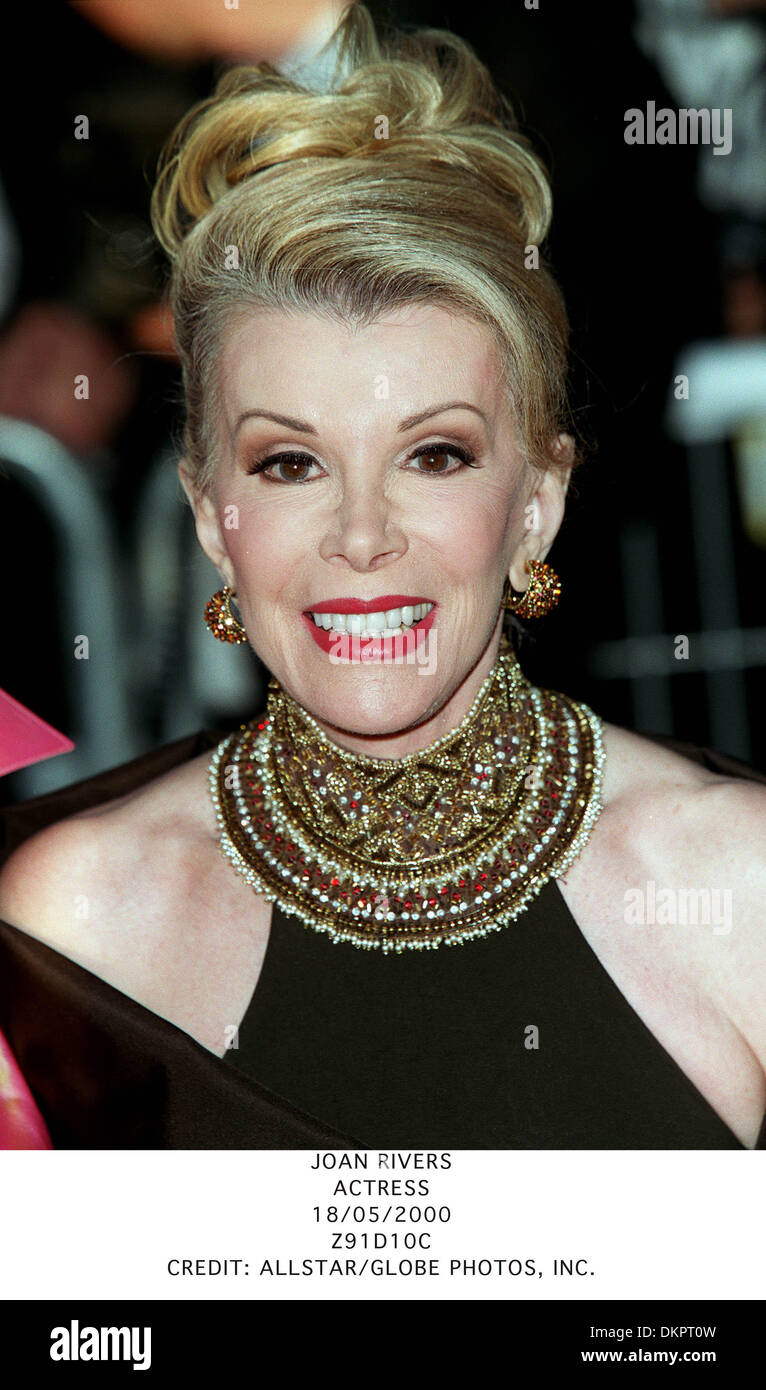 May 18, 2000 - JOAN RIVERS.ACTRESS.18/05/2000.Z91D10C.CREDIT:(Credit ...