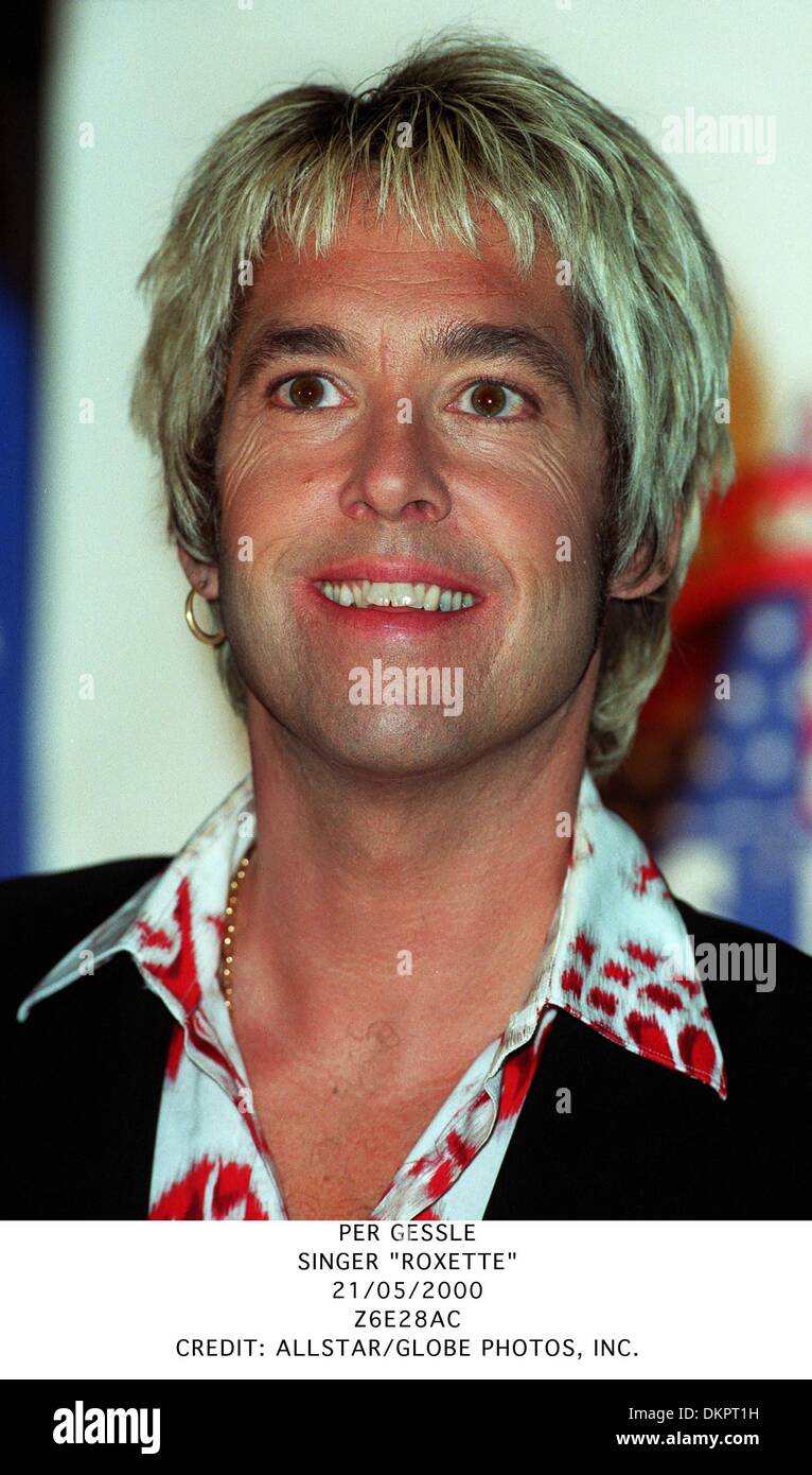 May 21, 2000 - PER GESSLE.SINGER ''ROXETTE''.21/05/2000.Z6E28AC.CREDIT ...