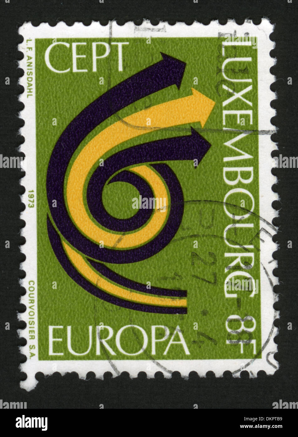 Luxembourg stamps hi-res stock photography and images - Alamy