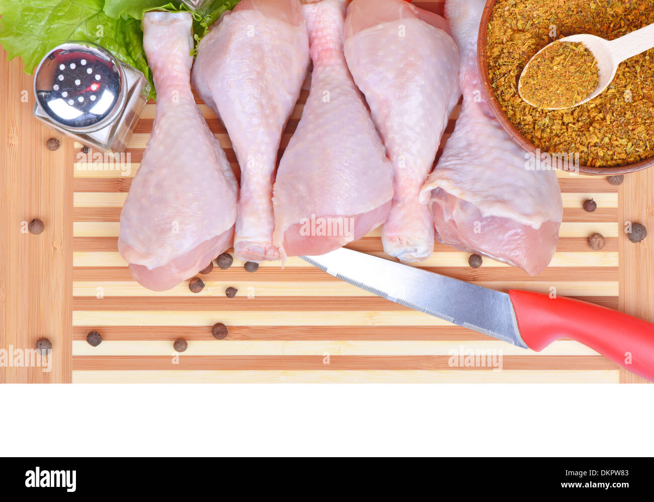 Chicken drumstick hi-res stock photography and images - Alamy
