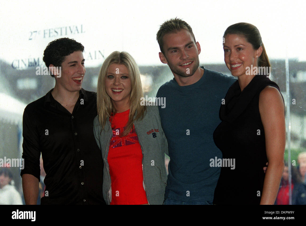 BIGGS, REID, SCOTT, ELIZABETH.ACTORS & ACTRESSES.DEAUVILLE, FRANCE.02 ...