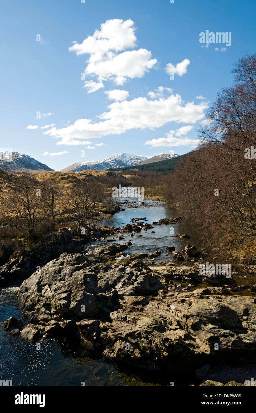 Strath Fillan near Crianlarich, Highland region, Scotland, UK Stock ...