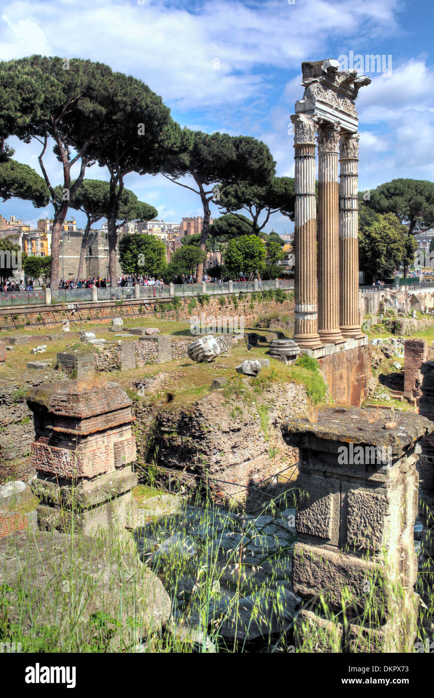 Temple Of Castor And Pollux High Resolution Stock Photography and Images - Alamy
