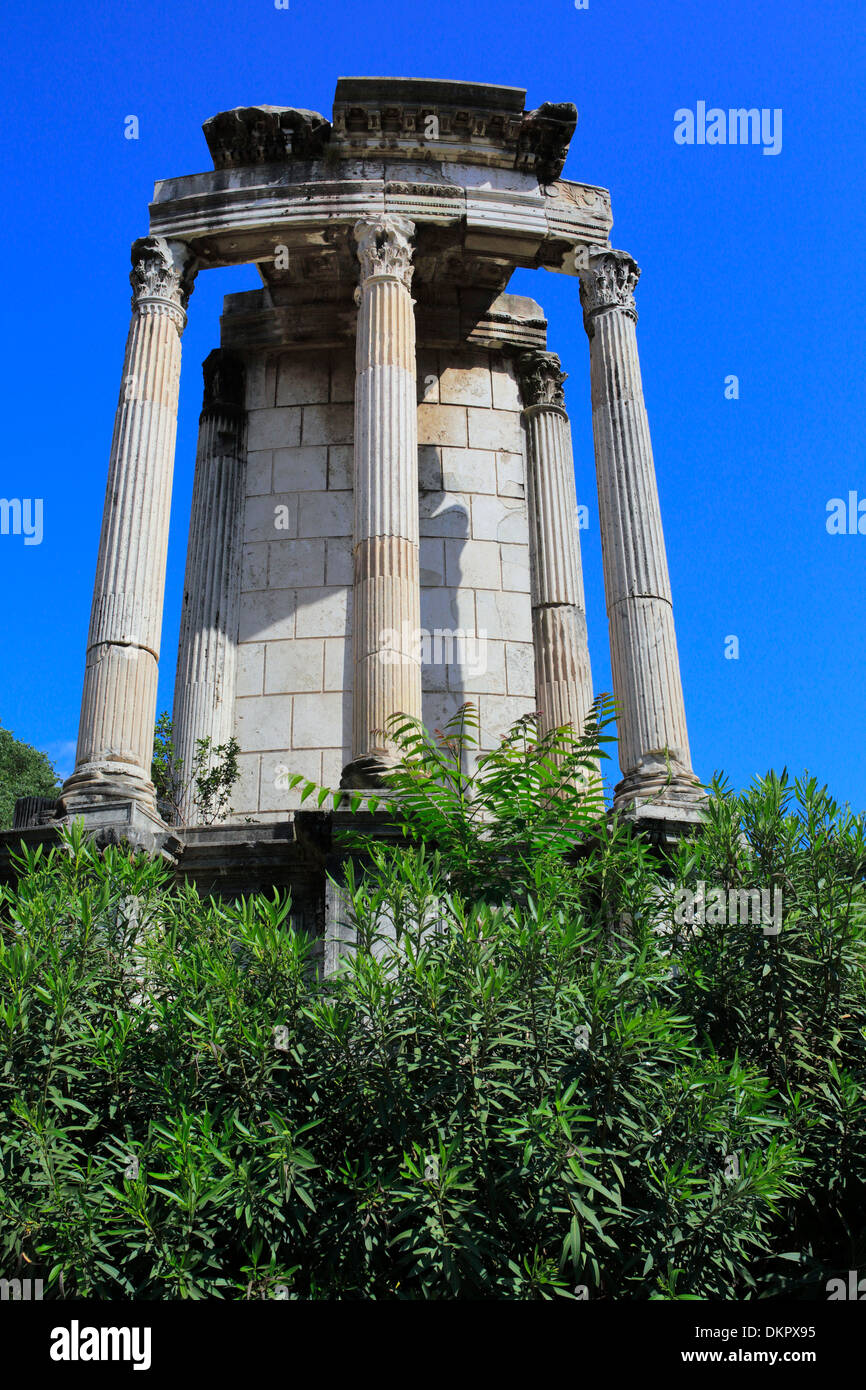 The temple of vesta rome hi-res stock photography and images - Alamy