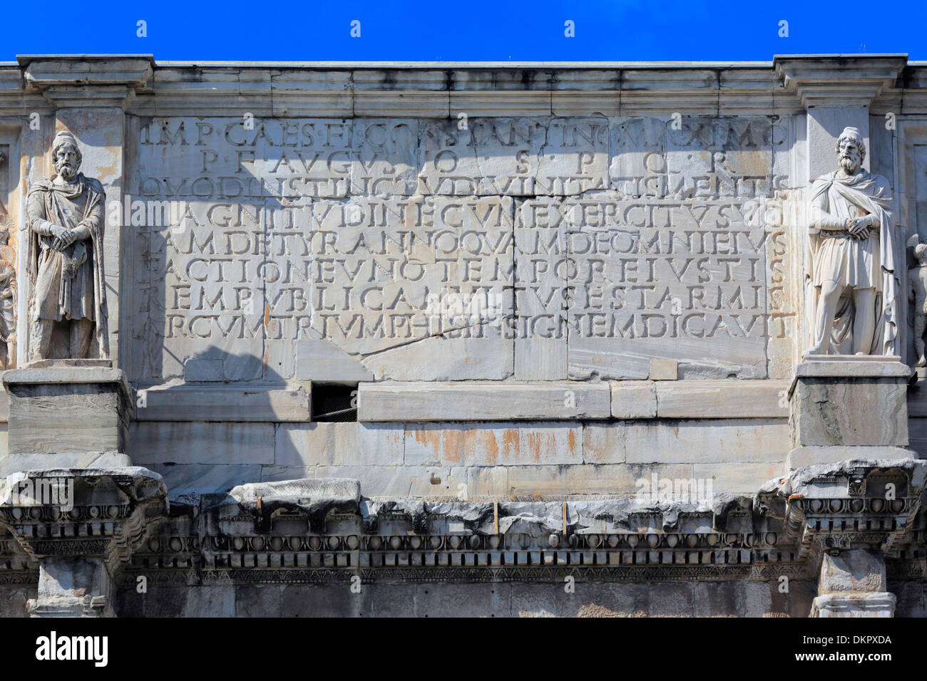 Triumphal Arch of Constantine, Rome, Italy Stock Photo - Alamy