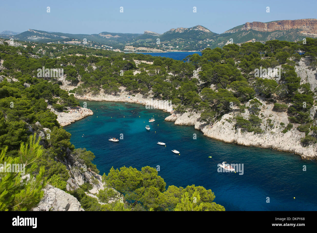 France Europe South of France Cote d'Azur Calanques d'En Vau Calanques ...