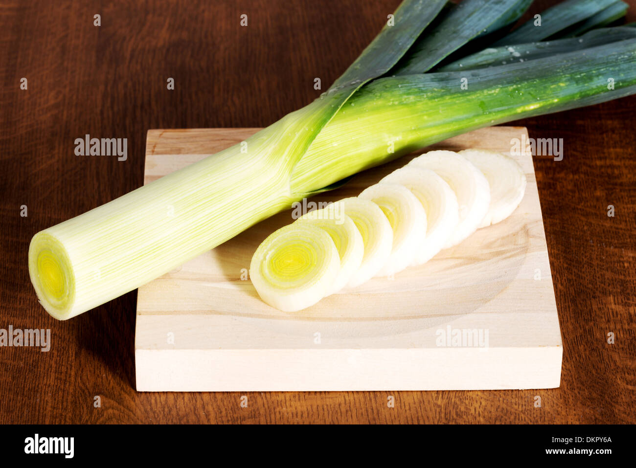 Leek Green Veg Vegetable Healthy Eating High Resolution Stock ...