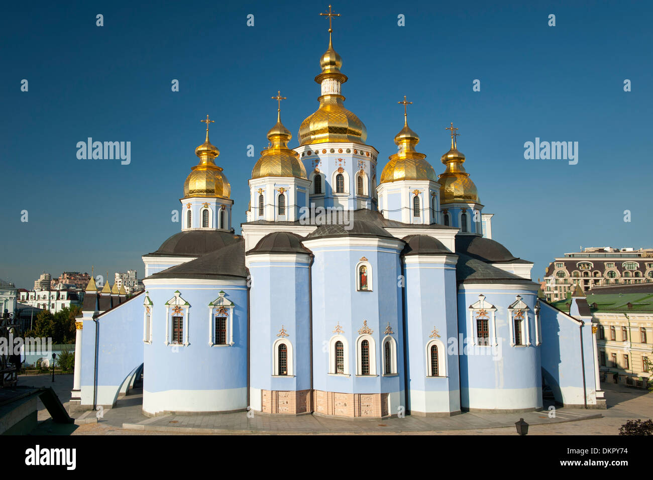 St michaels golden domed monastery hi-res stock photography and images - Alamy