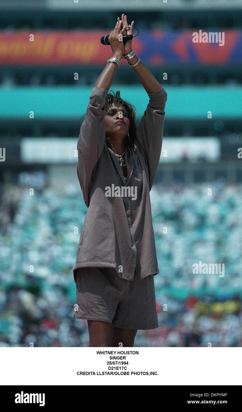 Whitney houston 1994 hi-res stock photography and images - Alamy