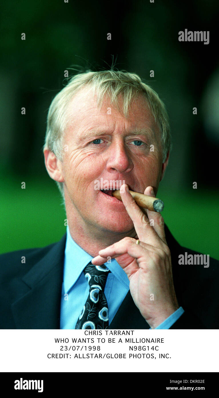 CHRIS TARRANT.WHO WANTS TO BE A MILLIONAIRE.23/07/1998.N98G14C Stock ...