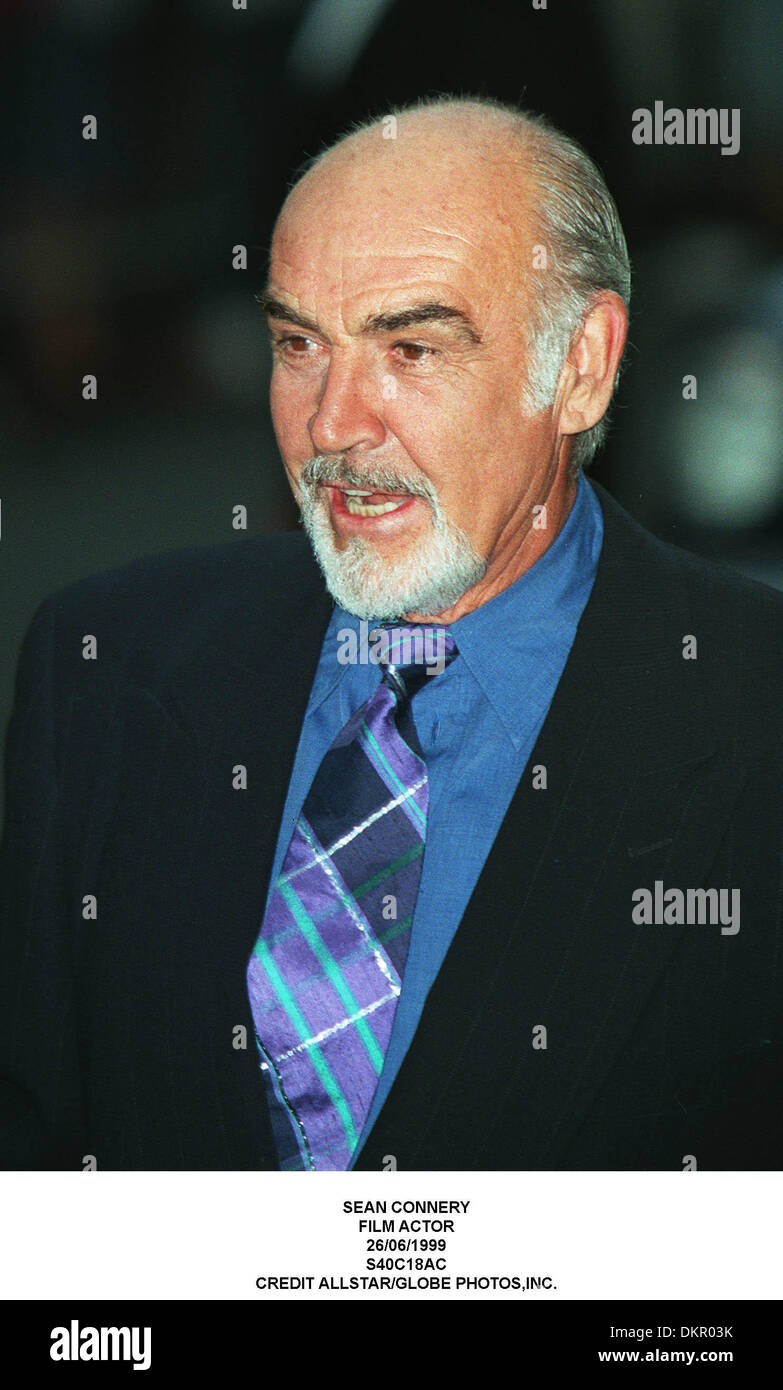 SEAN CONNERY.FILM ACTOR.26/06/1999.S40C18AC Stock Photo - Alamy