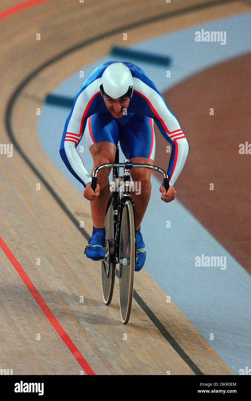 JASON QUEALLY.1KM TIME TRIAL, SYDNEY.SYDNEY, AUSTRALIA, OLYMPIC GAM ...