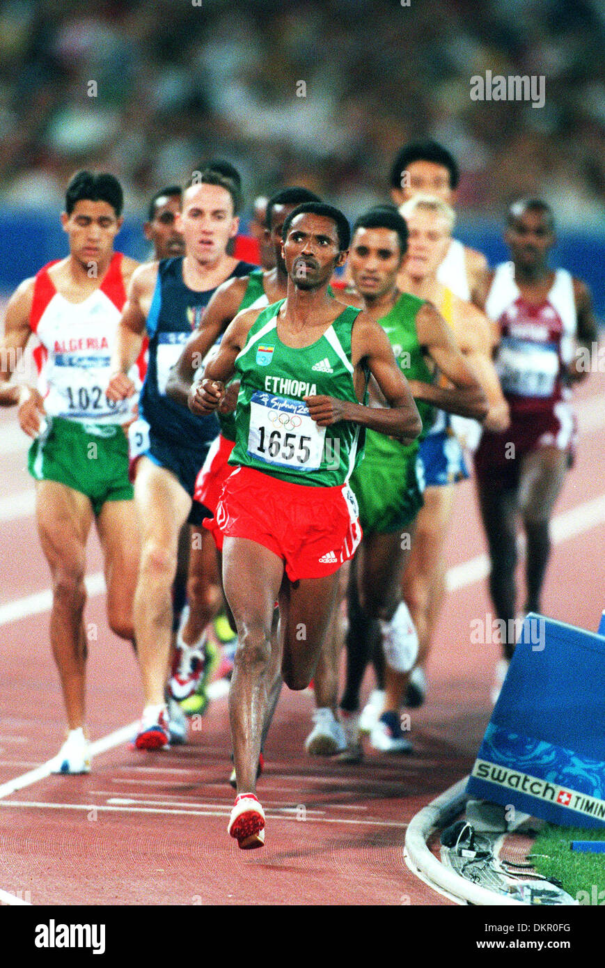 FITA BAYISSA.5000 METRES, SYDNEY OLYMPICS.DIUM, SYDNEY.SYDNEY ...