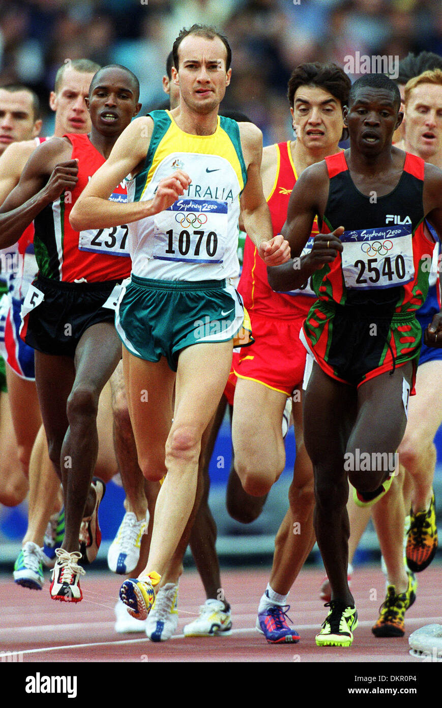 NICK HOWARTH.1500 METRES, SYDNEY OLYMPICS.Y, AUSTRALIA.OLYMPIC STADIUM ...