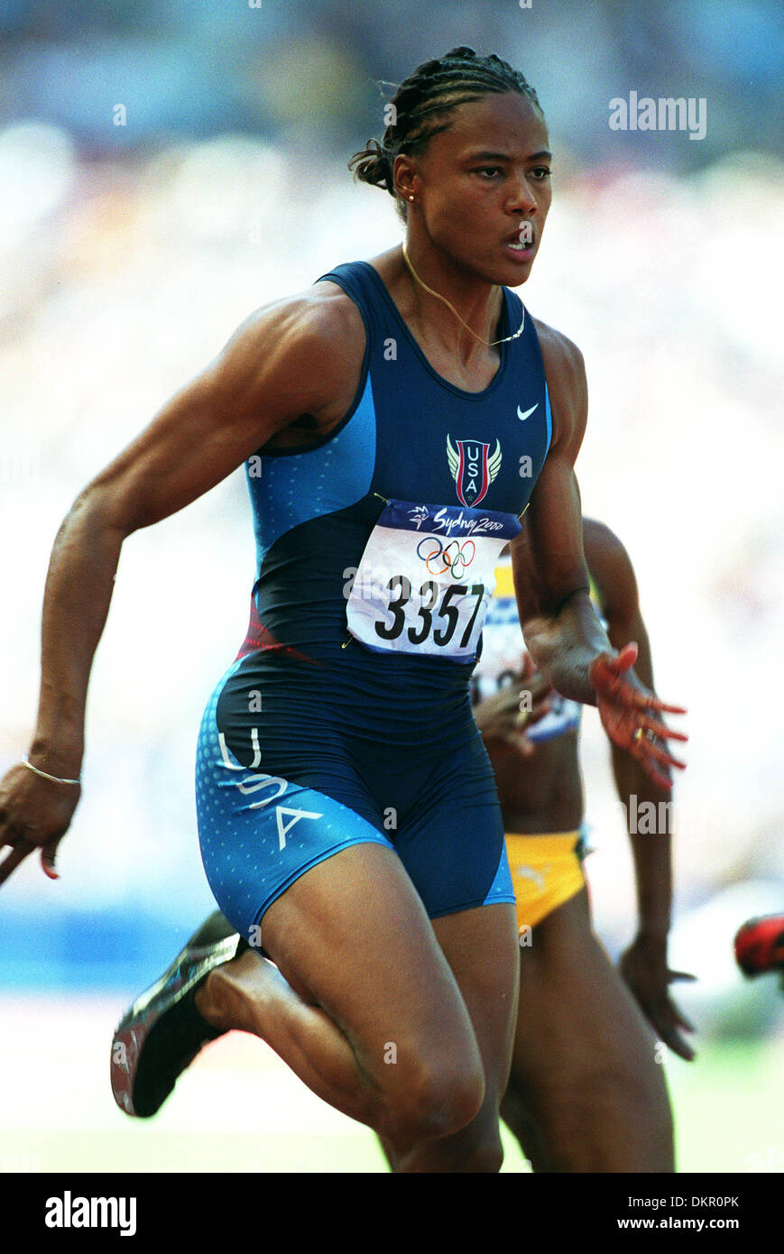 Marion jones hi-res stock photography and images - Alamy