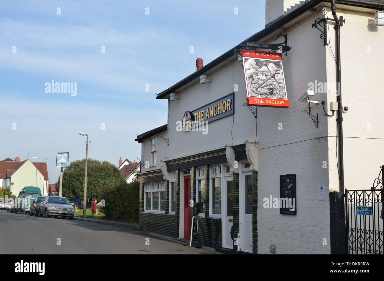 Anchor Pub Rowhedge England Stock Photo - Alamy