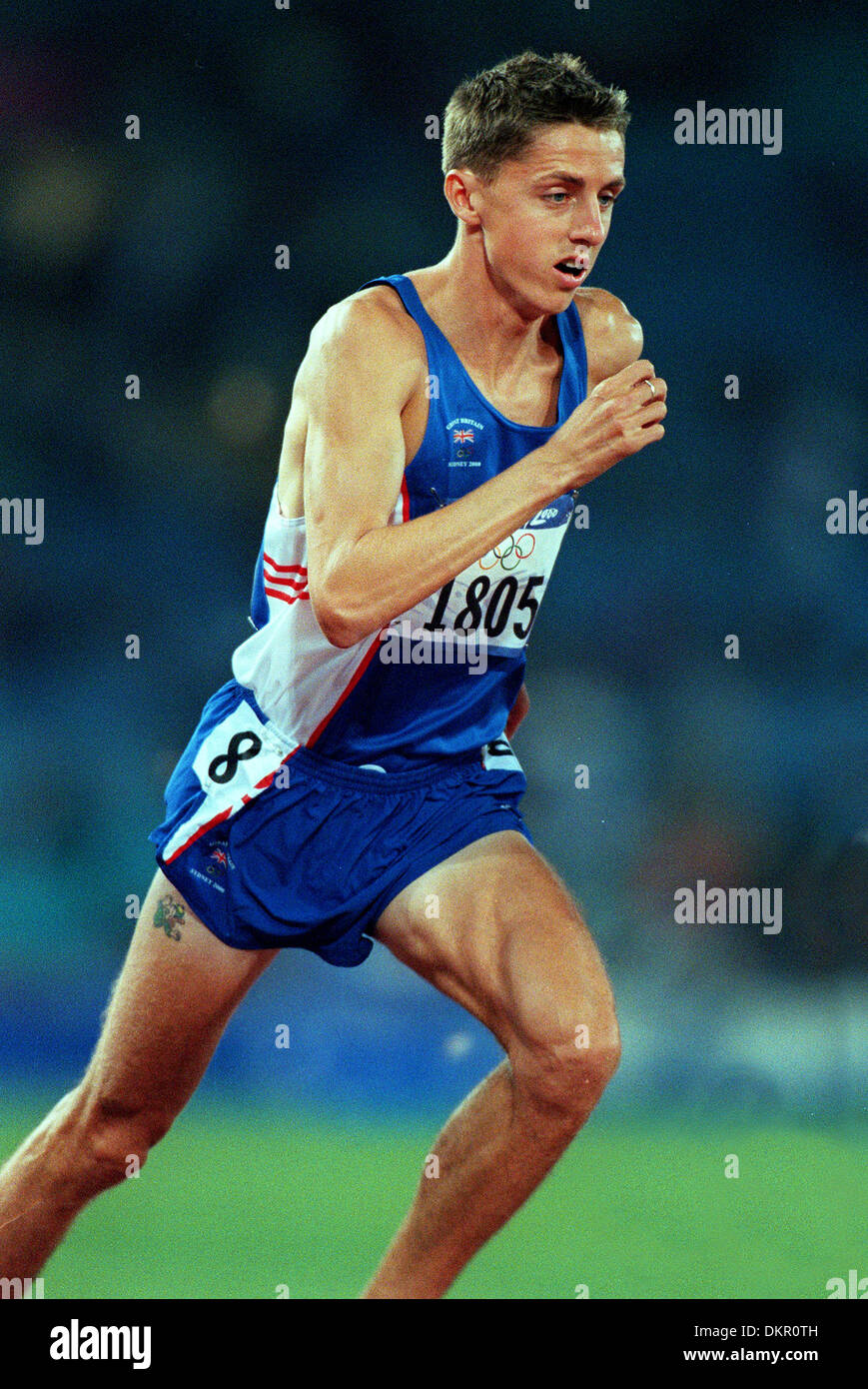 KARL KESKA.10000 METRES, SYDNEY OLYMPICS.Y, AUSTRALIA.OLYMPIC STADIUM ...
