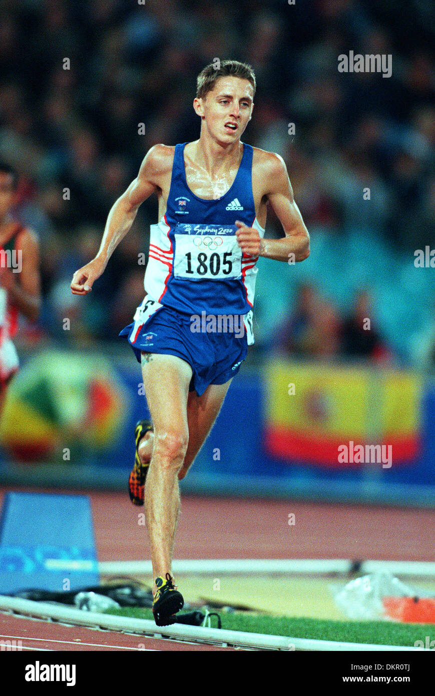 KARL KESKA.10000 METRES, SYDNEY OLYMPICS.Y, AUSTRALIA.OLYMPIC STADIUM ...