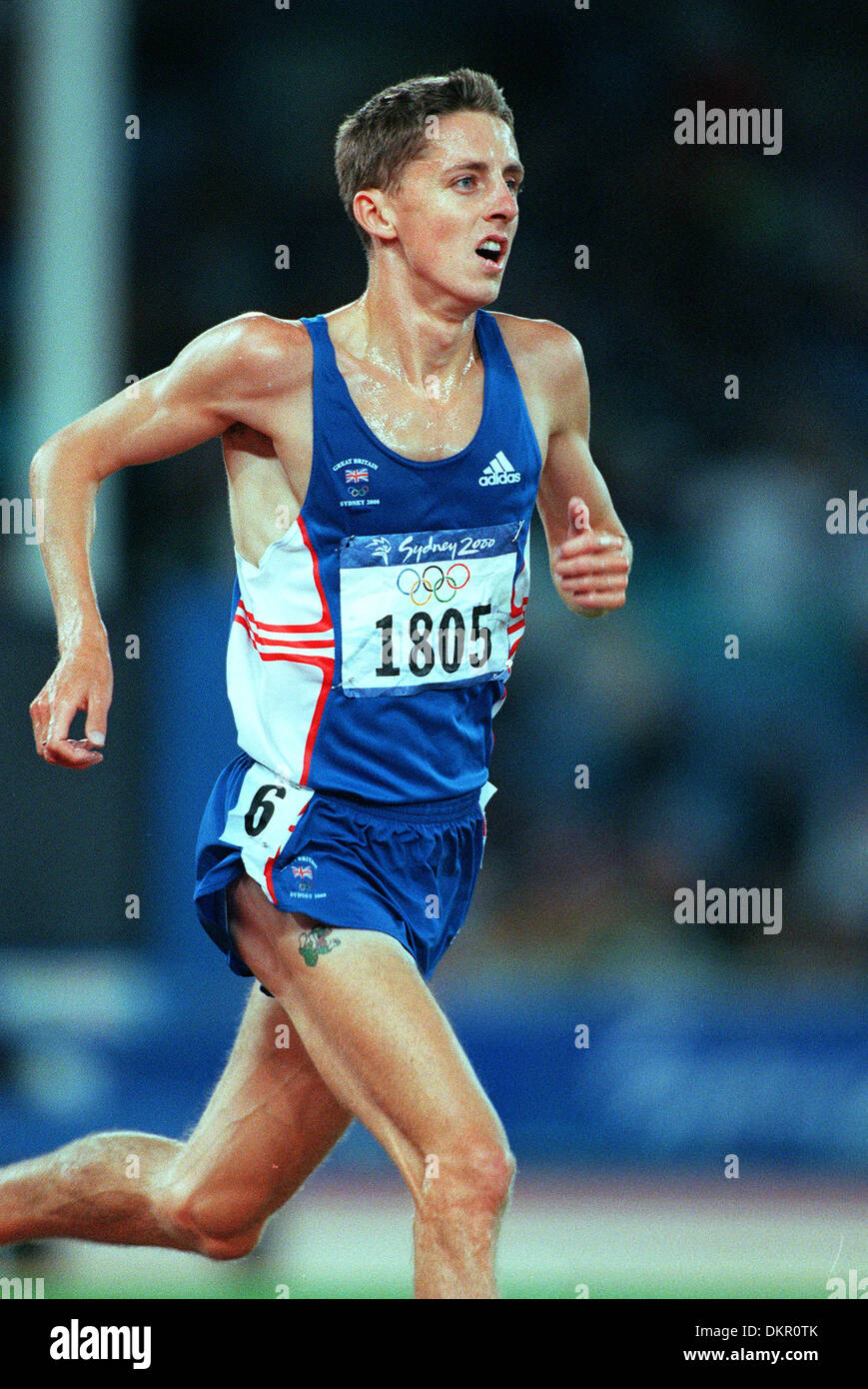 KARL KESKA.10000 METRES, SYDNEY OLYMPICS.Y, AUSTRALIA.OLYMPIC STADIUM ...