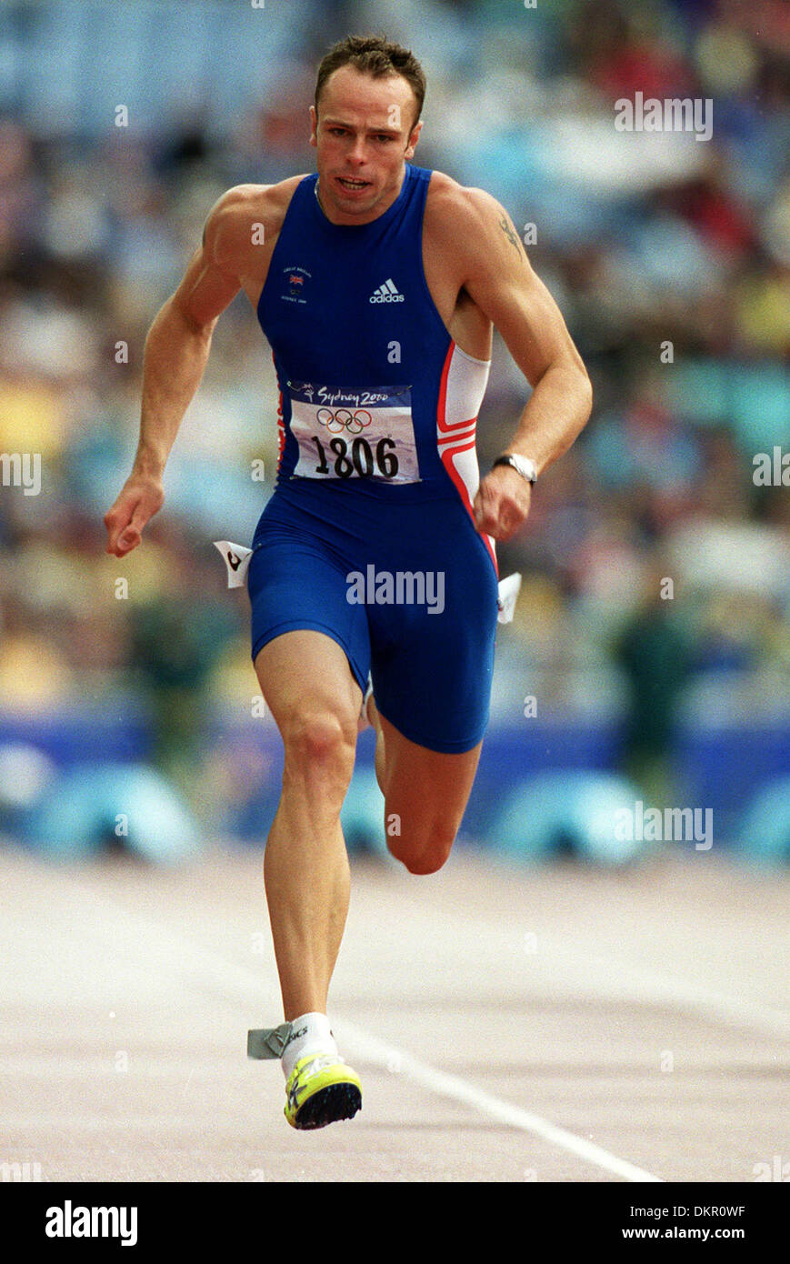DEAN MACEY.DECATHLON, 100 METRES, SYDNEY.Y, AUSTRALIA.OLYMPIC STADIUM ...