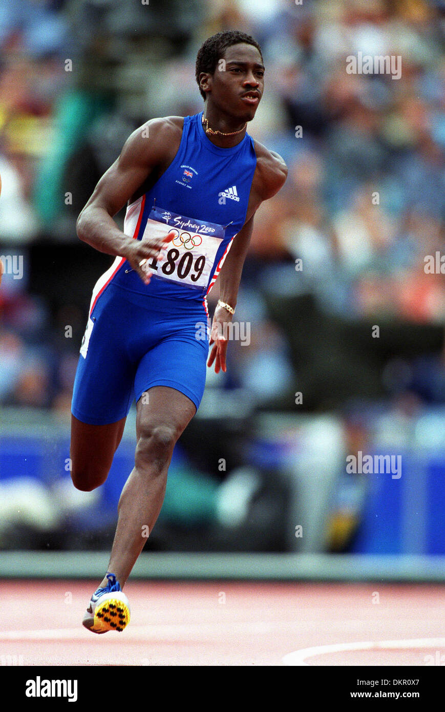CHRISTIAN MALCOLM.200 METRES, SYDNEY OLYMPICS.Y, AUSTRALIA.OLYMPIC ...