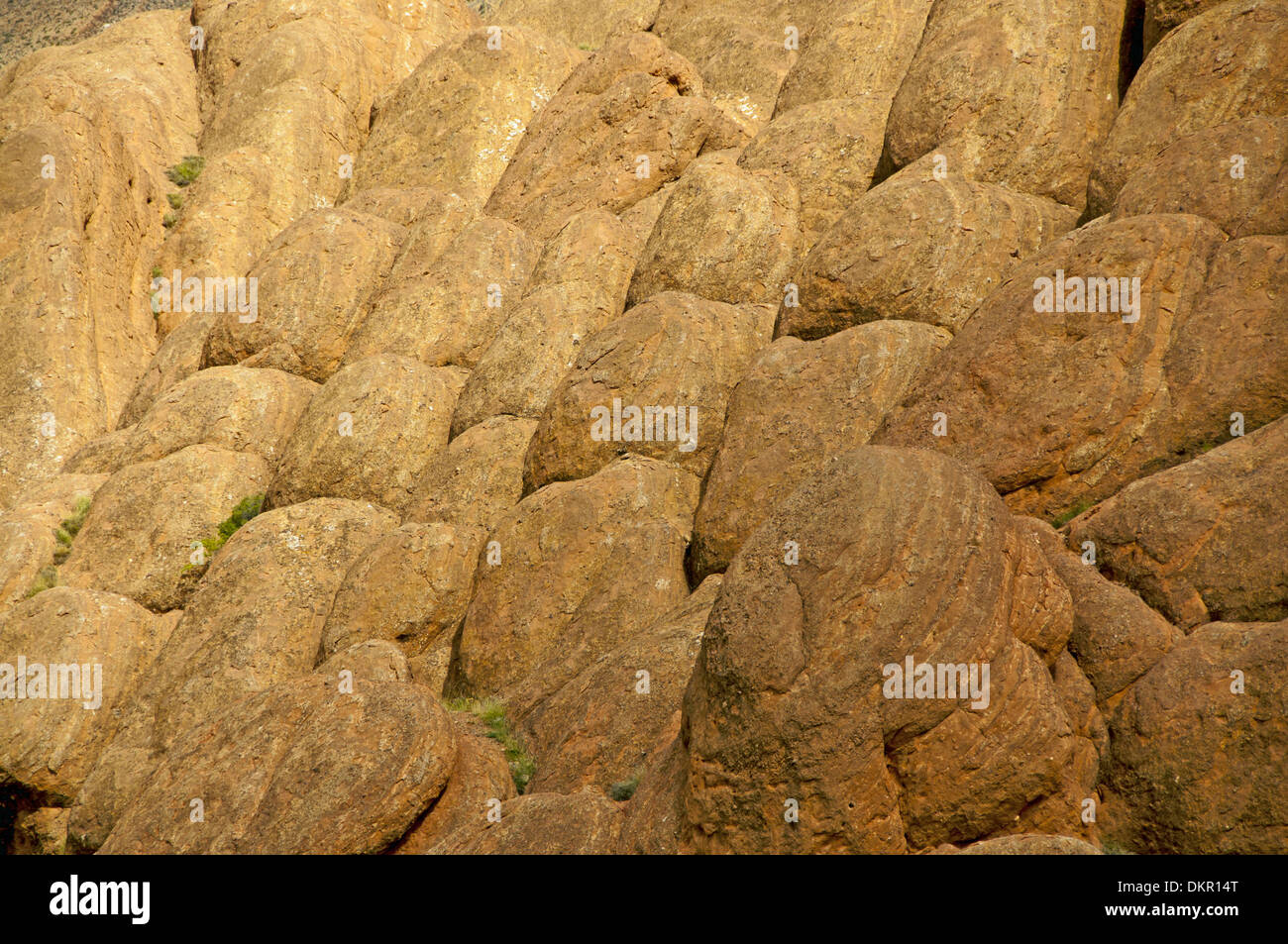Africa atlas mountain landscape Boumalne Dades cliff cliff formation ...