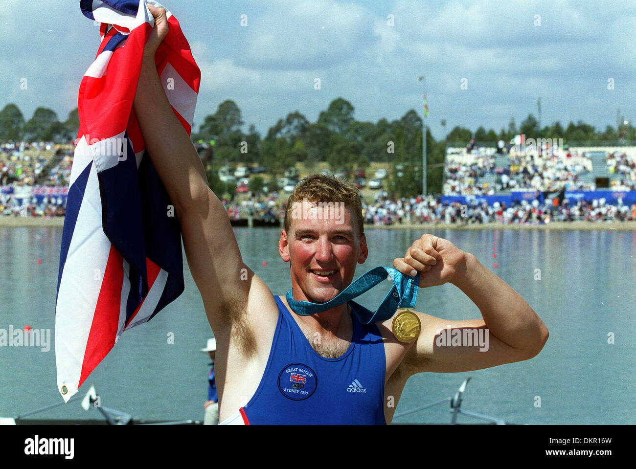 MATTHEW PINSENT.MEN'S COXLESS FOUR, SYDNEY.SYDNEY, AUSTRALIA, OLYMPIC ...