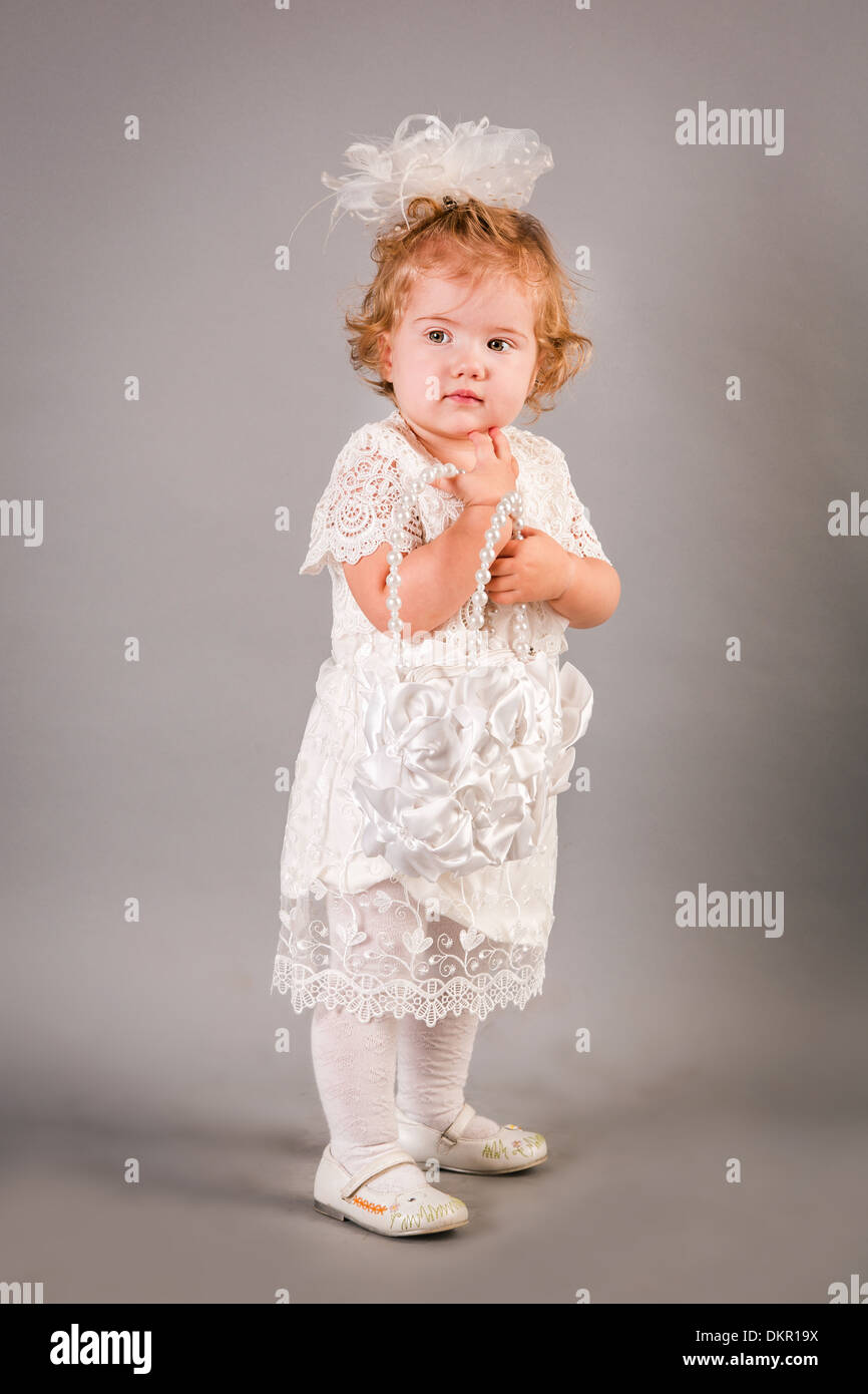 Baby in a dress hi-res stock photography and images - Alamy