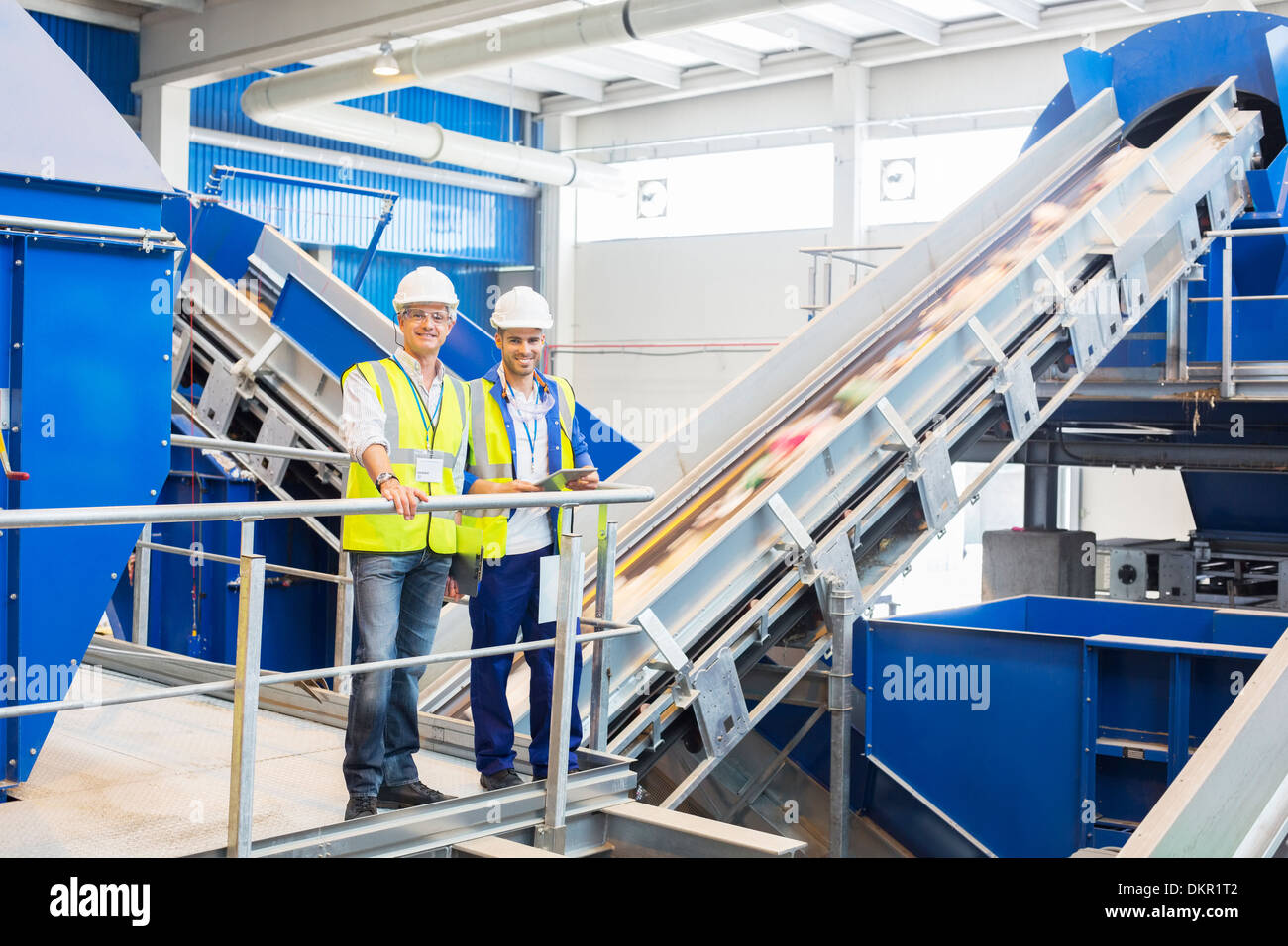Working in recycling center hi-res stock photography and images - Alamy