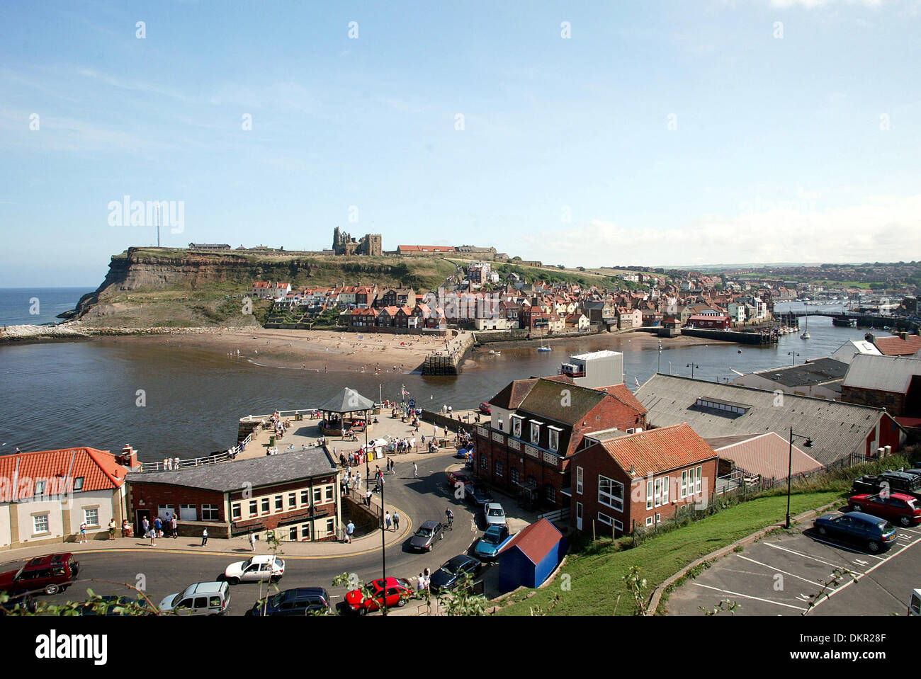 Whitby bay abbey hi-res stock photography and images - Alamy