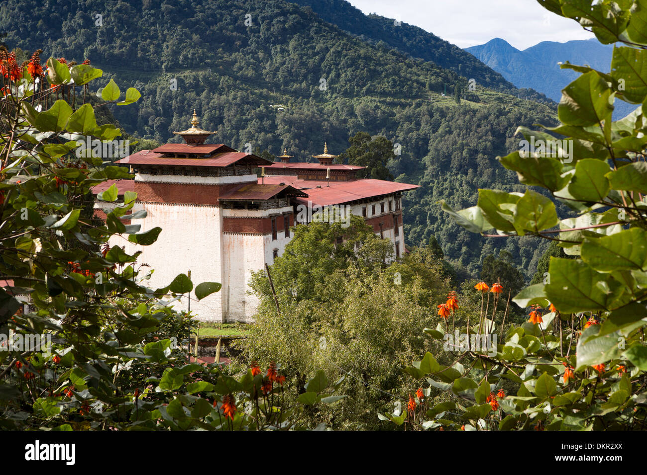 Bhutan, Trongsa, Dzong Stock Photo - Alamy