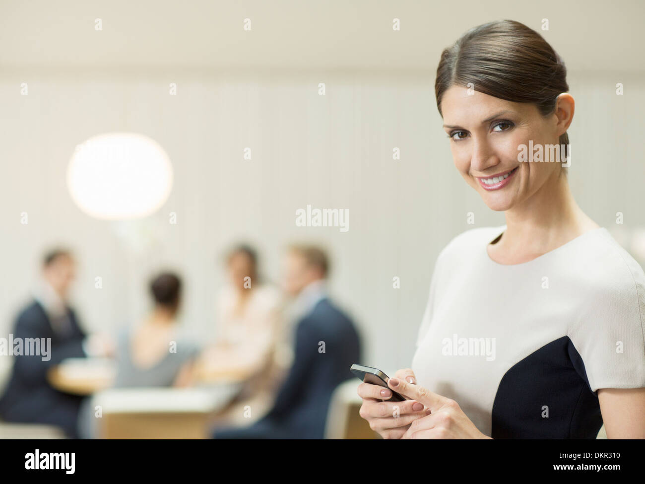 Businesswoman in office cell hi-res stock photography and images - Alamy