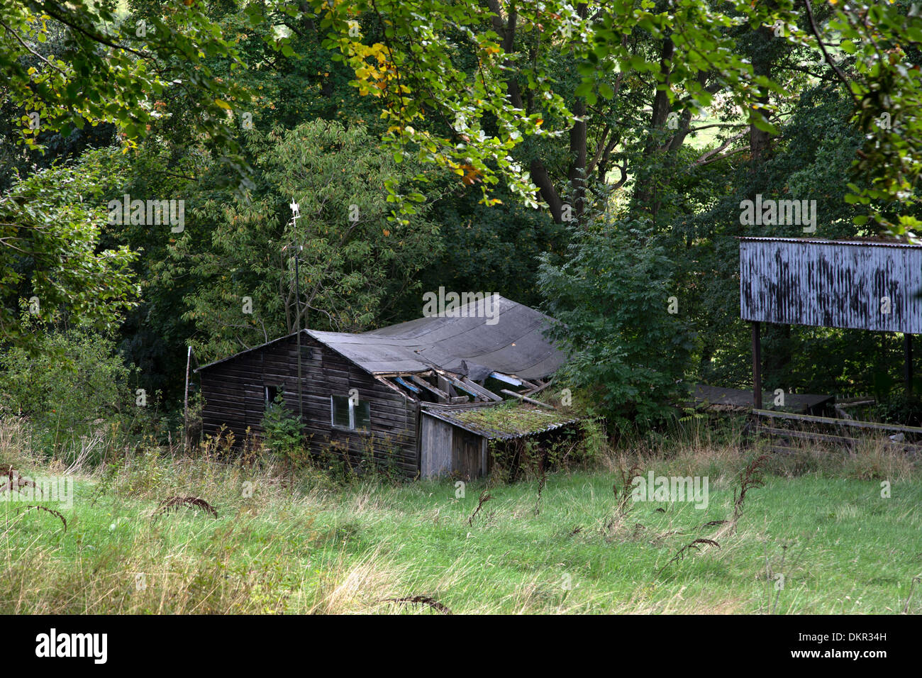 Abandoned barn in Sleights near Whitby in North Yorkshire, England ...