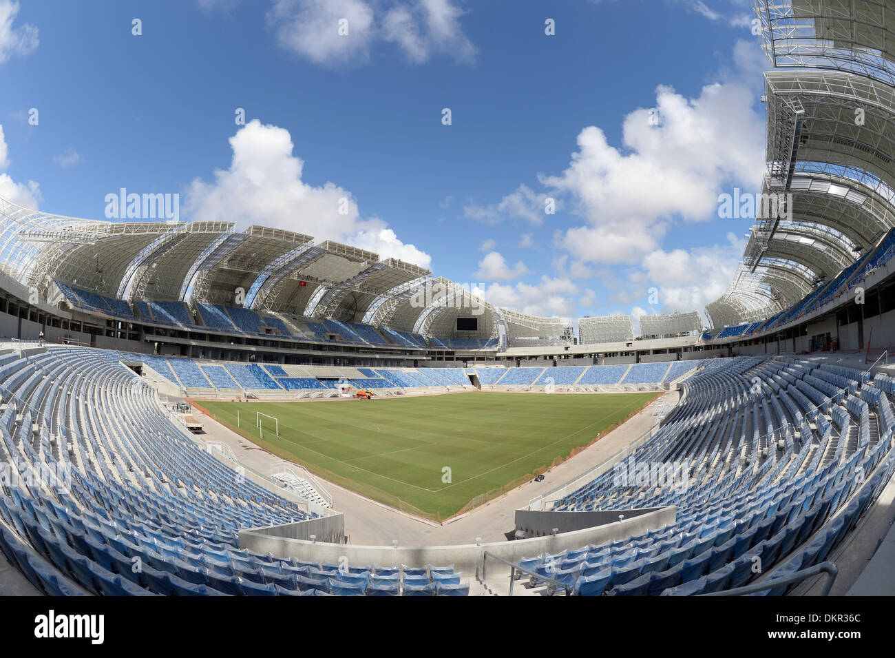 Natal, Brazil. 08th Dec, 2013. View of the Arena das Dunas stadium in ...