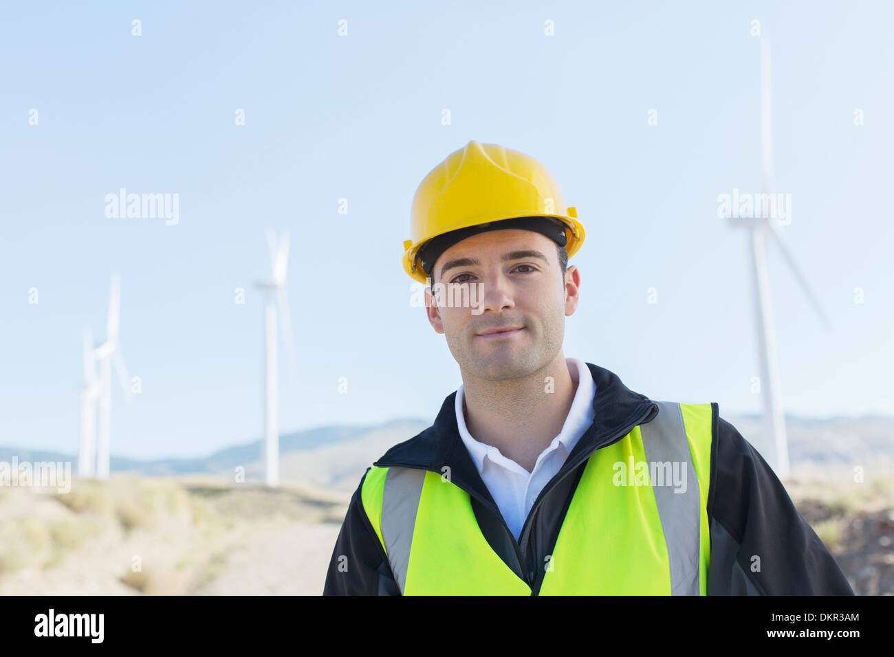 Wind turbine worker hi-res stock photography and images - Alamy