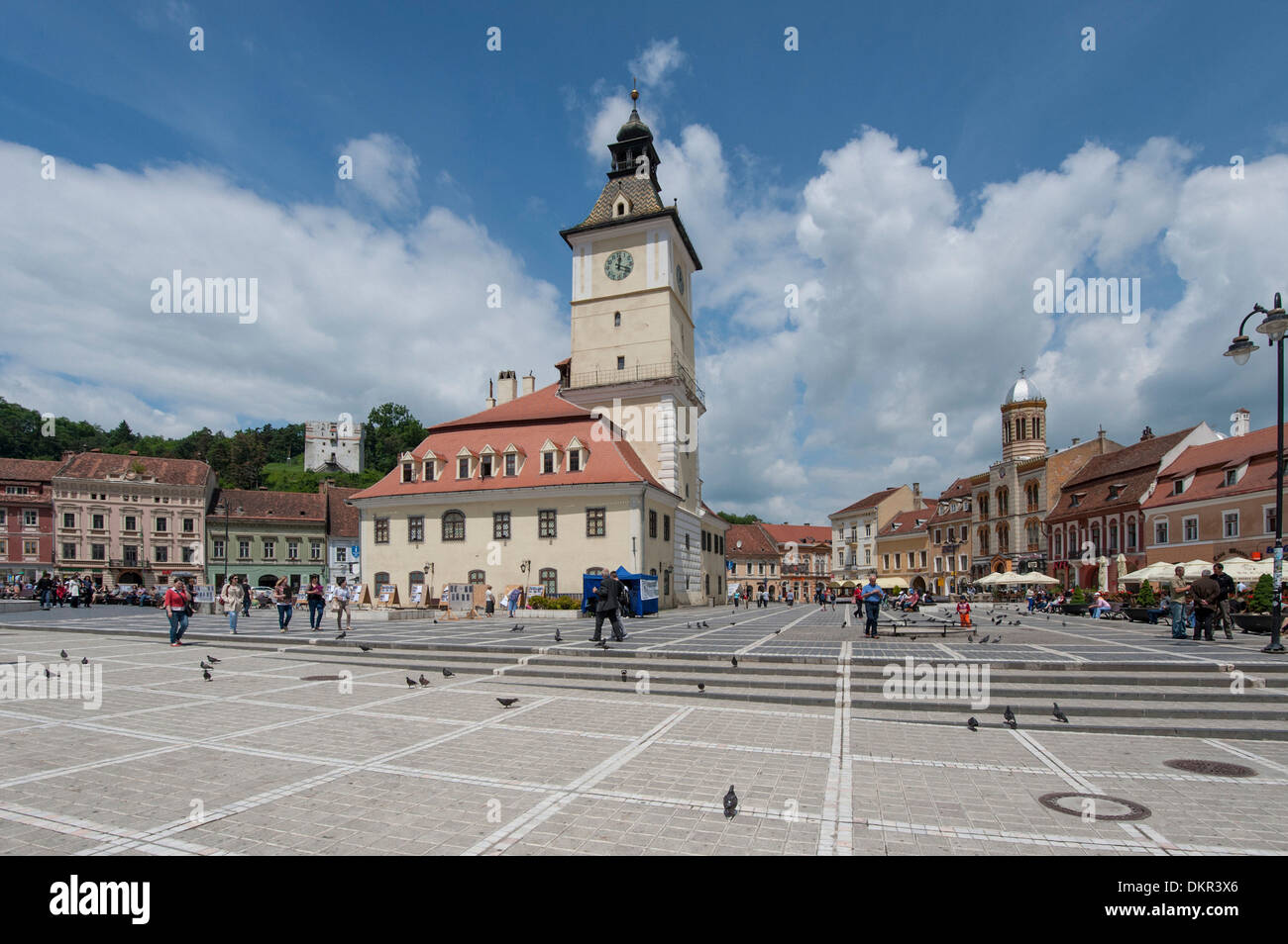 Europe Romania Transylvania Transylvania landmark city hall house home ...