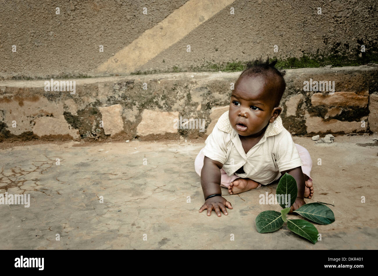 Street child, baby, Kampala, Uganda, East Africa, Africa Stock Photo ...