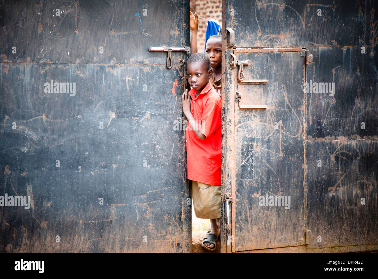 Street children in Kampala, Uganda, East Africa, Africa Stock Photo - Alamy