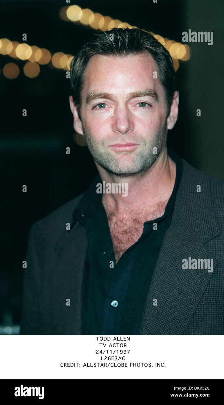 TODD ALLEN.TV ACTOR.24/11/1997.L26E3AC Stock Photo - Alamy
