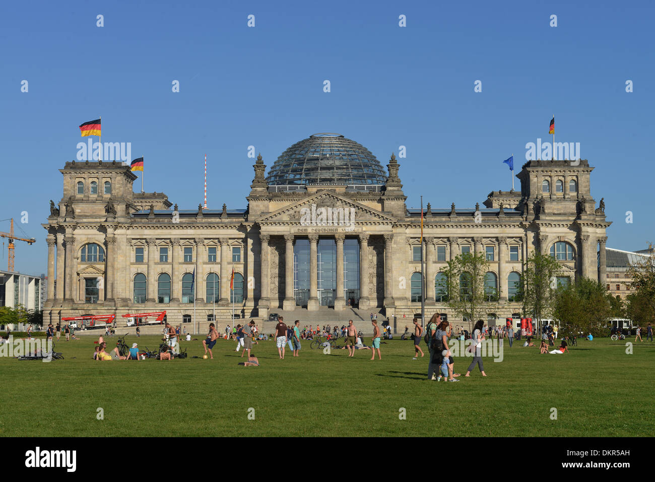 Reichstag, Platz der Republik, Berlin, Deutschland Stock Photo - Alamy